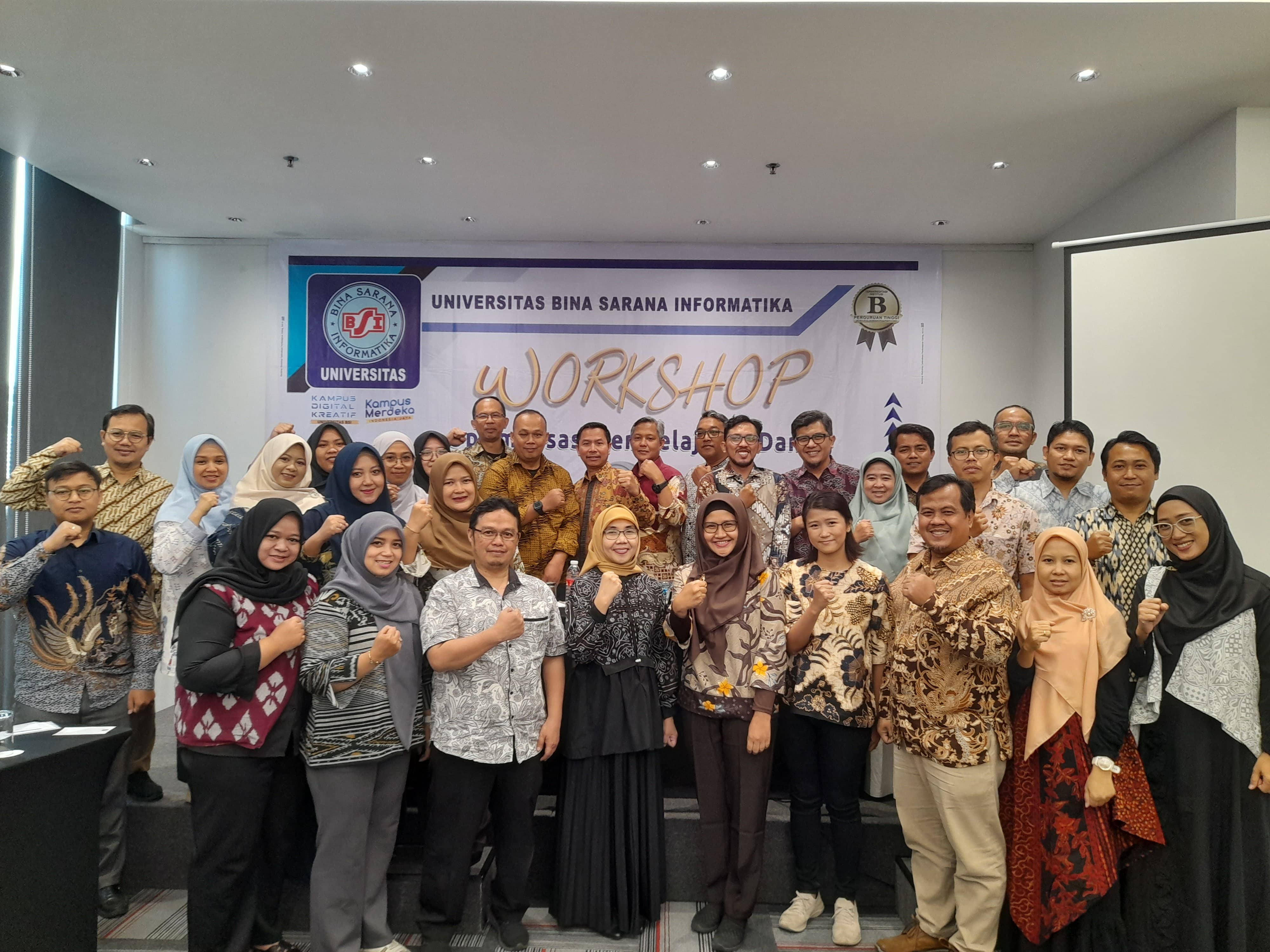 Workshop Optimalisasi Pembelajaran Daring di Universitas Bina Sarana Informatika